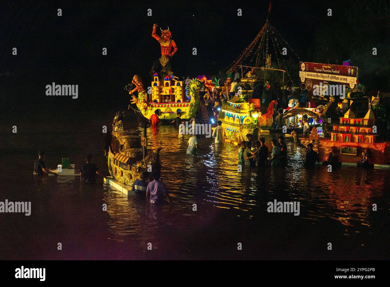 Sankhali Goa India November 15 2024 Boat festival organised on the ...