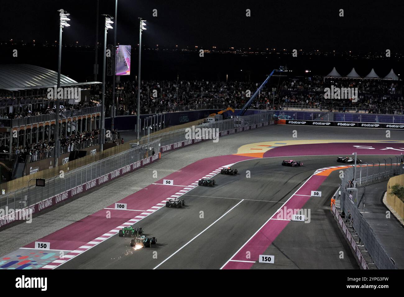 Doha, Qatar. 30th Nov, 2024. Lance Stroll (CDN) Aston Martin F1 Team ...