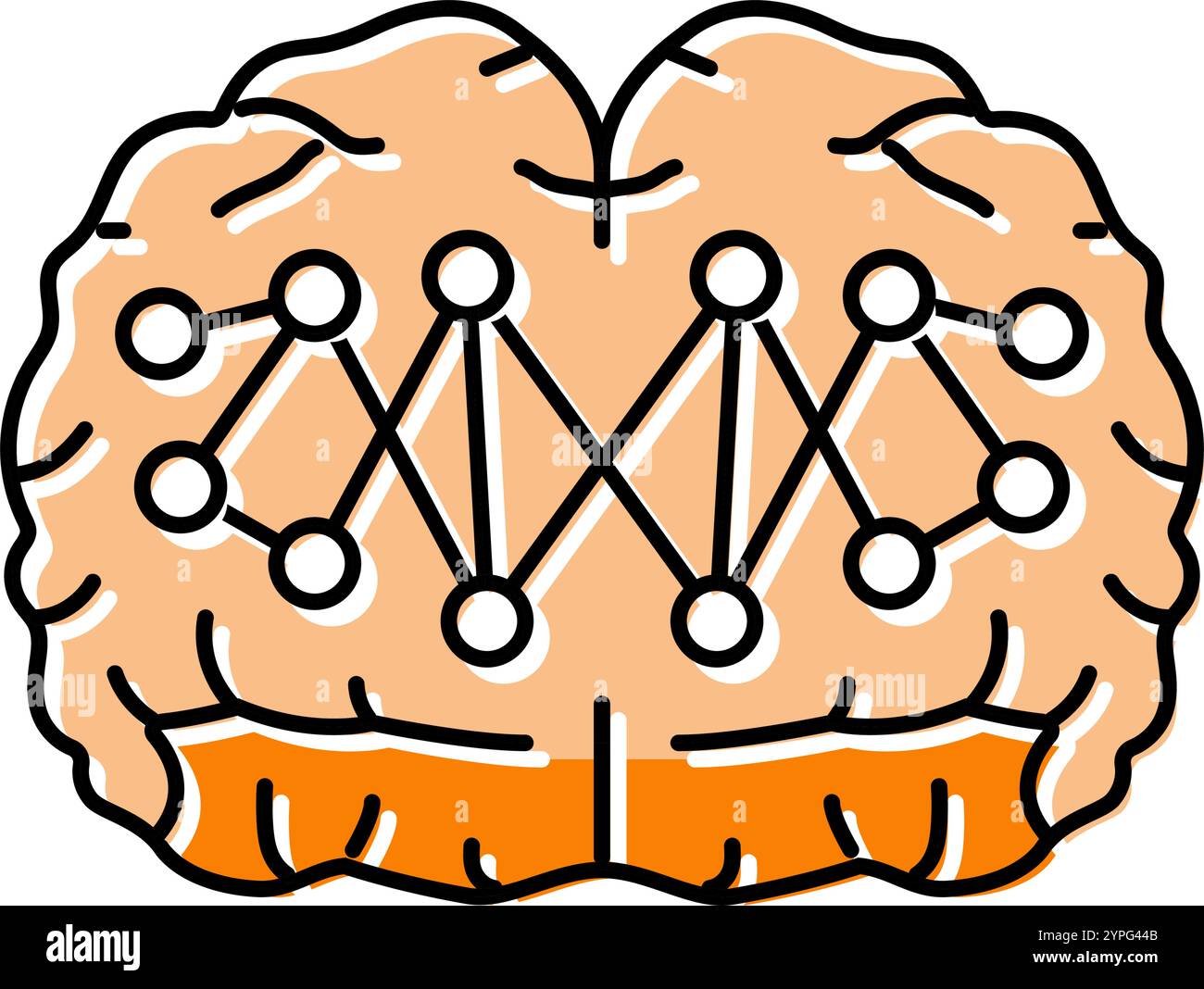 Neuron connectivity Cut Out Stock Images & Pictures - Alamy