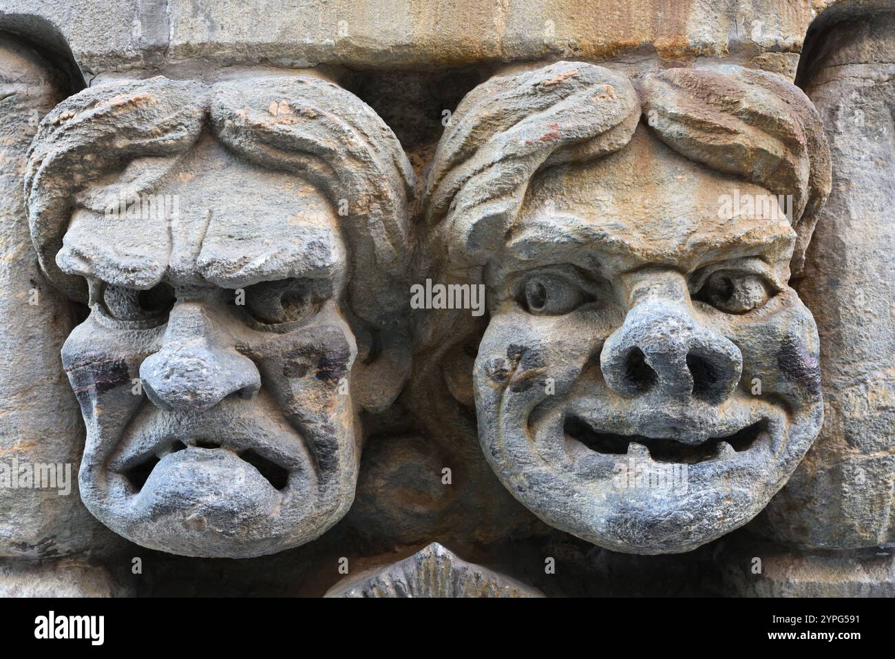 Grotesque gargoyles at the Pohjola Building in Helsinki Stock Photo - Alamy