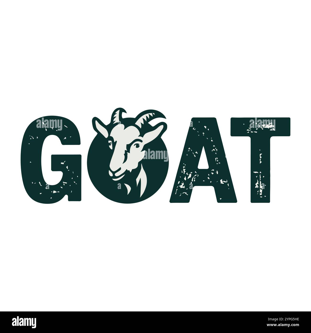 Detailed goat logos hi-res stock photography and images - Alamy