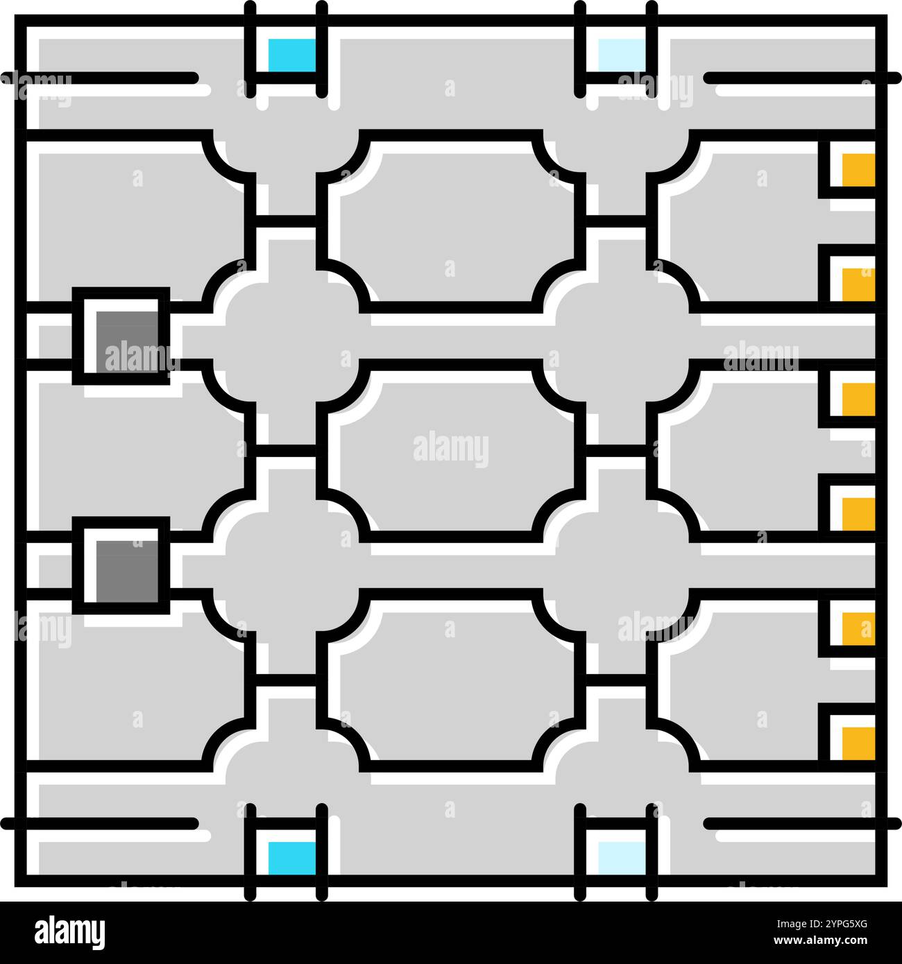 photonics quantum technology color icon vector illustration Stock ...