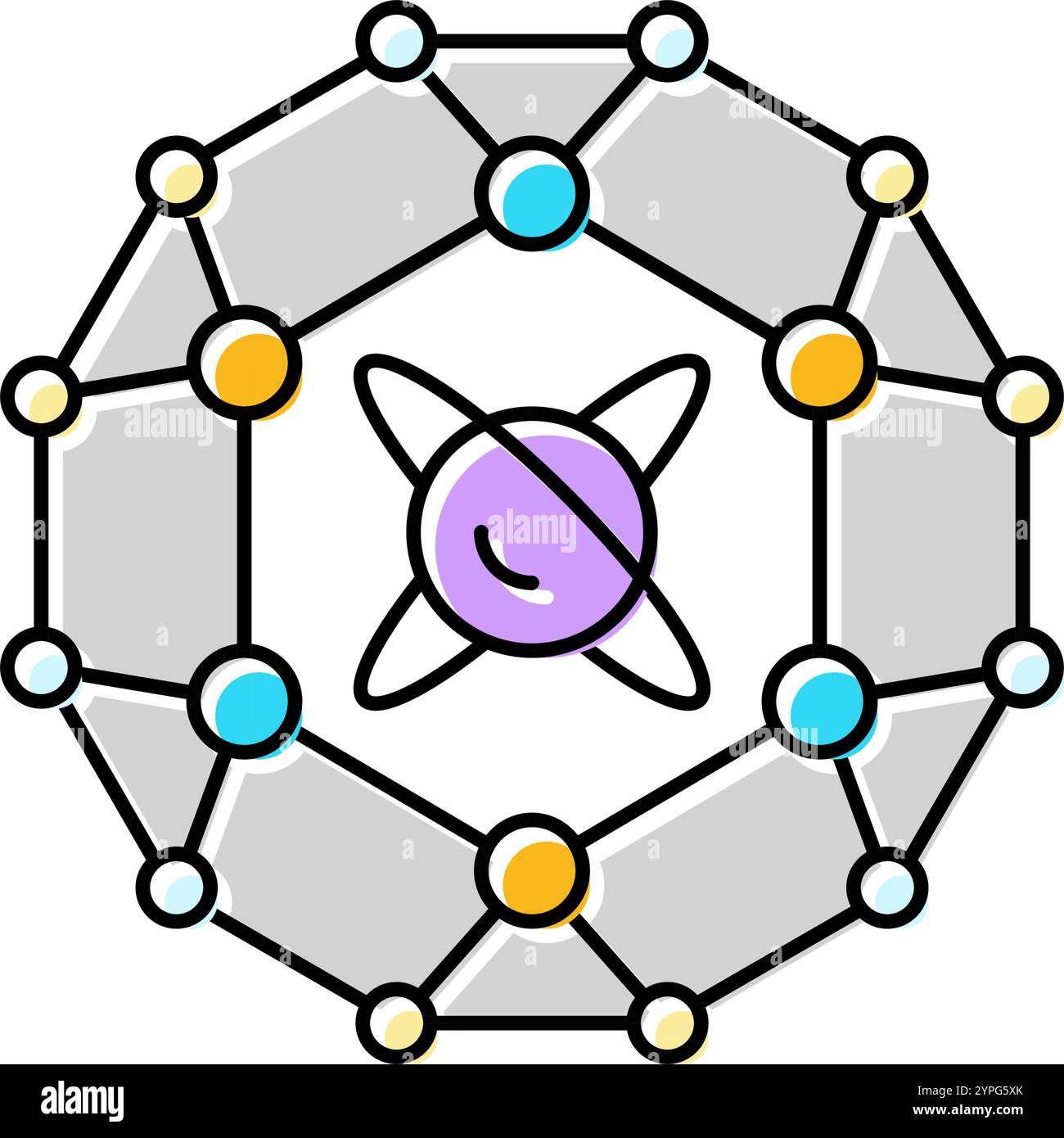 Data matrix simulation digital line hi-res stock photography and images ...