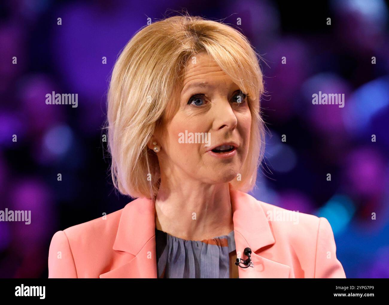BBC presenter Hazel Irvine on day eight of the Victorian Plumbing UK ...