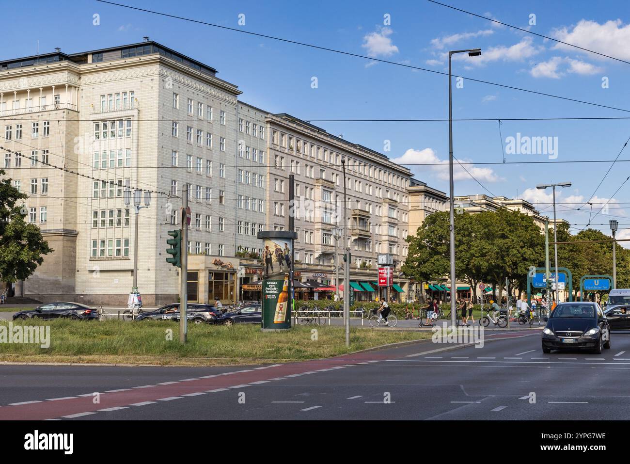 Frankfurter Tor square Russian influenced monumentalist East German ...