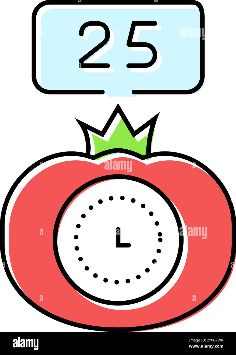 Pomodoro clock hi-res stock photography and images - Alamy