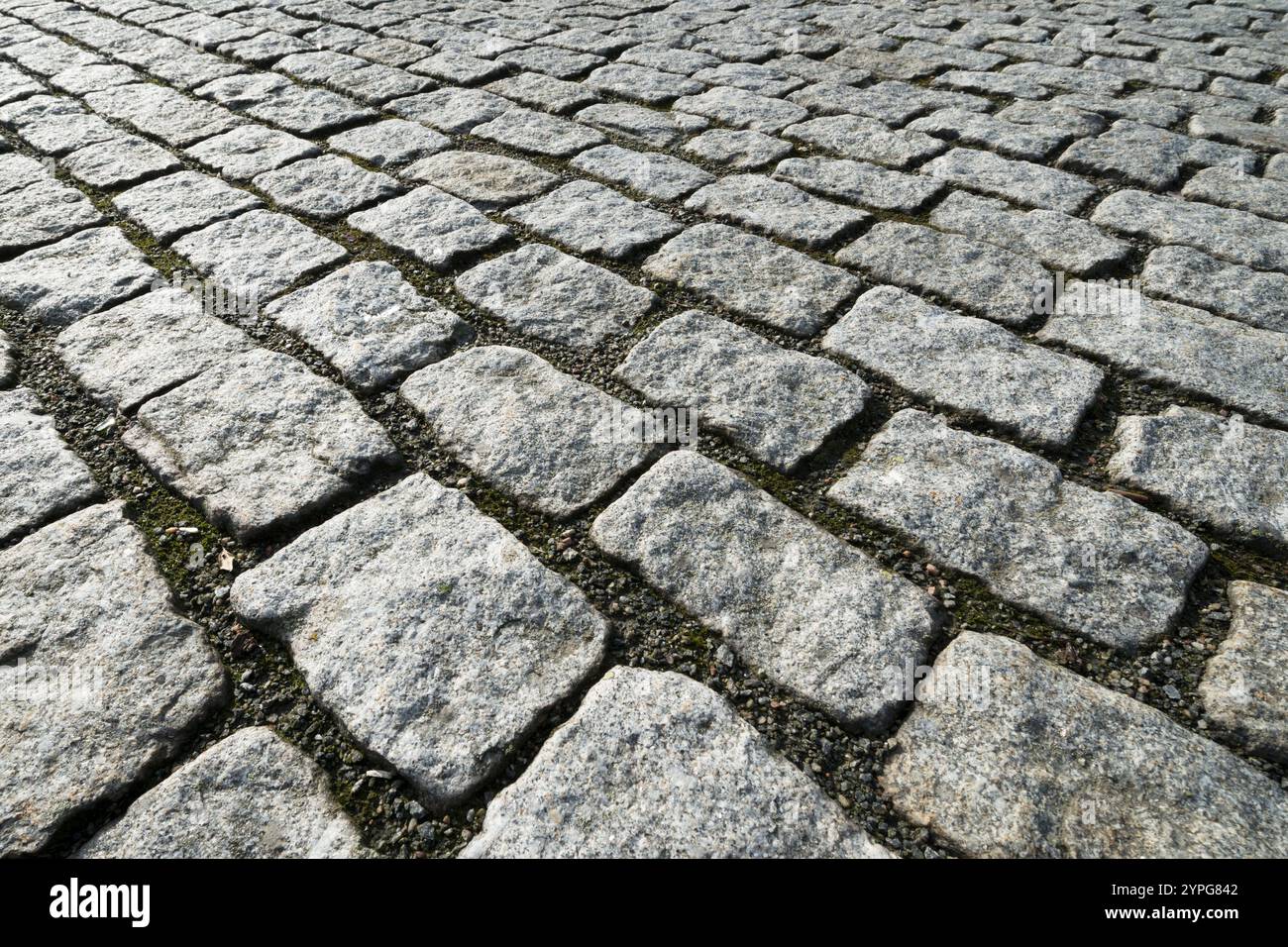 Granite stones cobbled street hi-res stock photography and images - Alamy