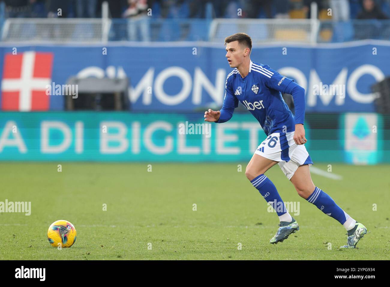 Como’s Como 1907's Yannik Engelhardt in action during the Serie A ...