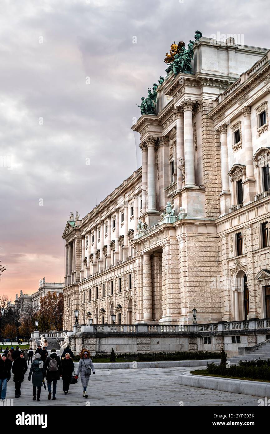 Vienna Landmarks at Christmas Stock Photo - Alamy