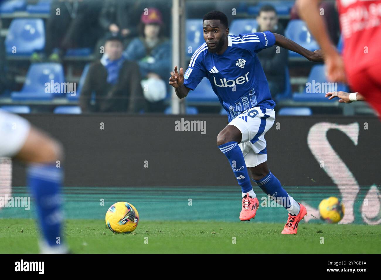 Alieu Fadera of Calcio Como during the Italian Serie A football match ...