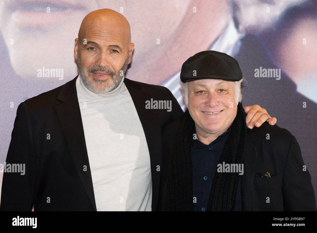 Turin, Italy. 30th Nov, 2024. American actor Billy Zane (left) with ...