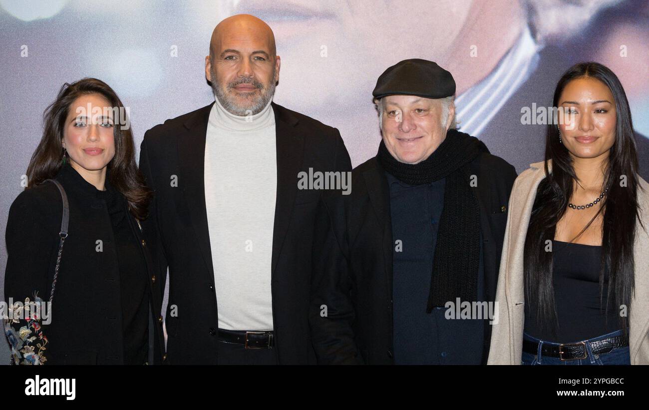 Turin, Italy. 30th Nov, 2024. The cast of "Waltzing with Brando"at 2024 ...