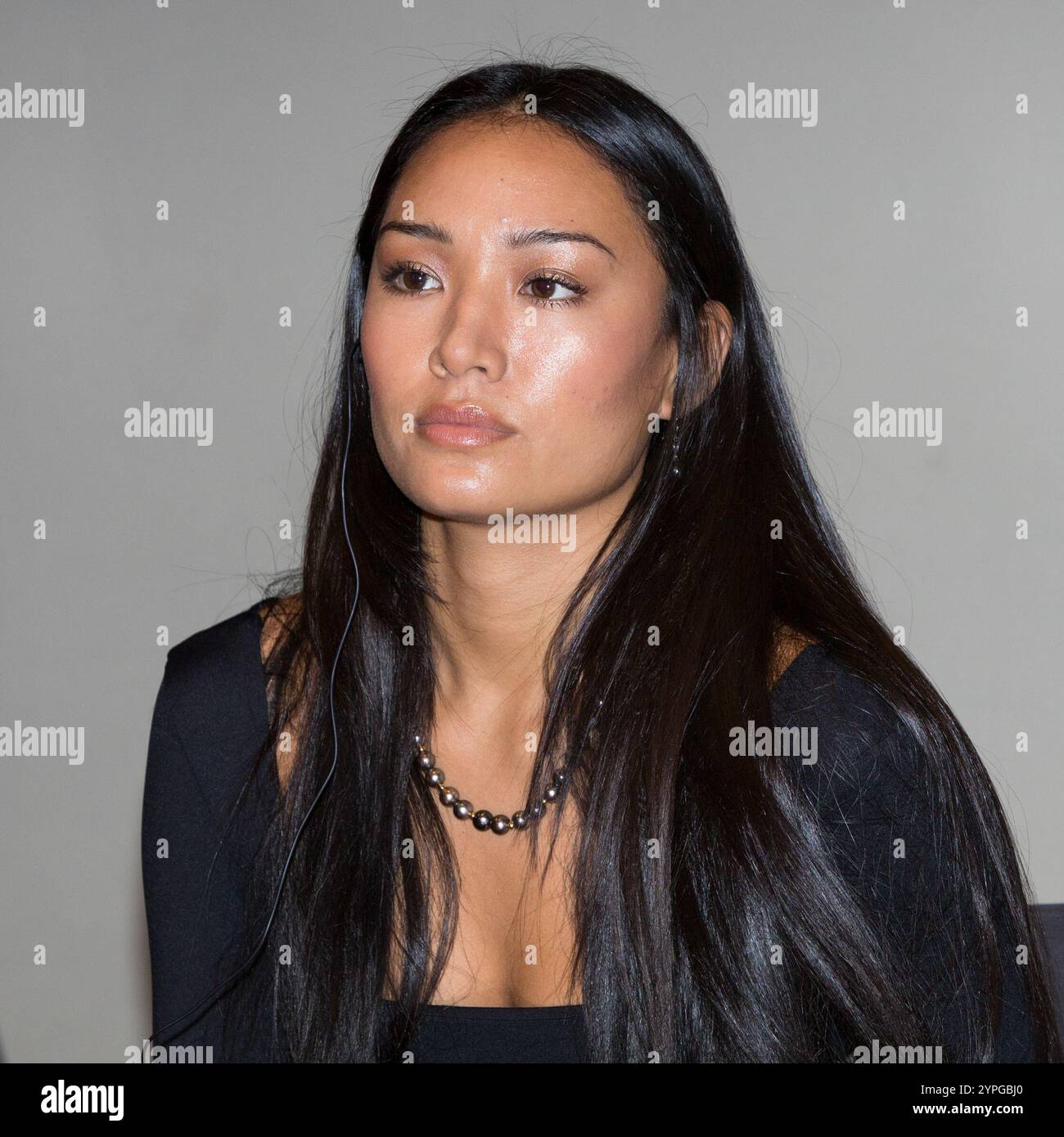 Turin, Italy. 30th Nov, 2024. Actress Heather Heiae Touniou press ...