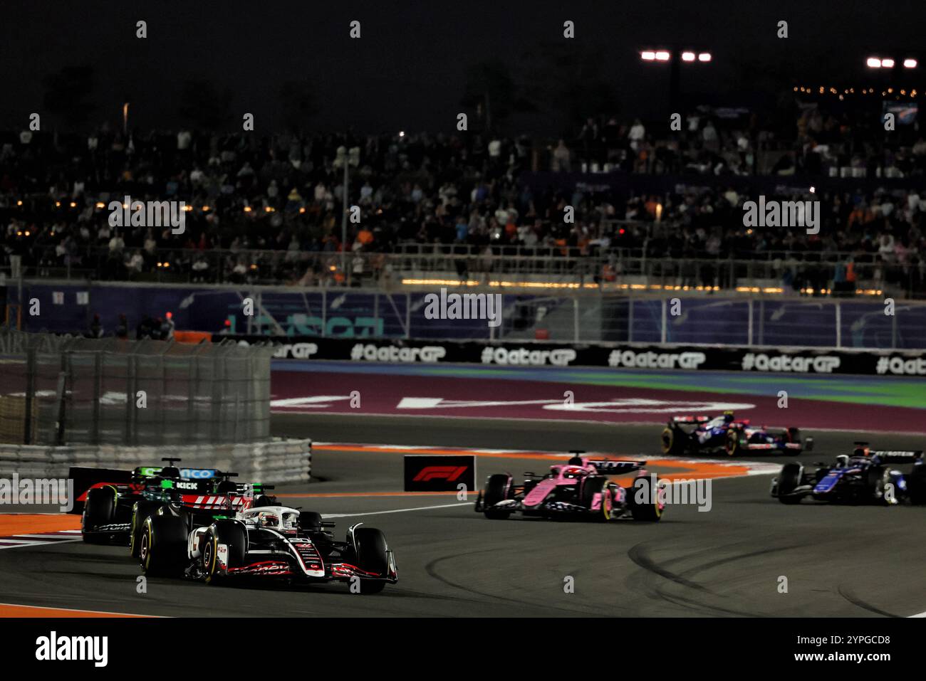 Doha, Qatar. 30th Nov, 2024. Kevin Magnussen (DEN) Haas VF-24. Formula ...