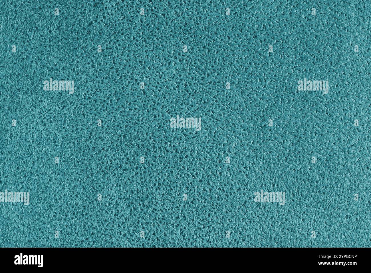 Turquoise suede leather texture with embossed shabby spotted pattern ...