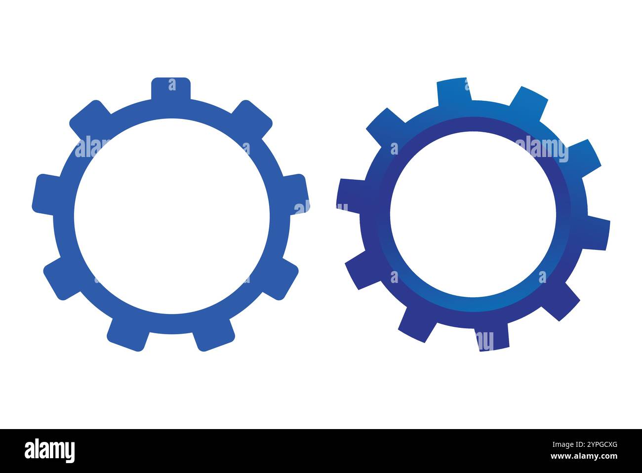 Cogwheels - Infographic Design - Gear Icons surrounded with text Stock ...