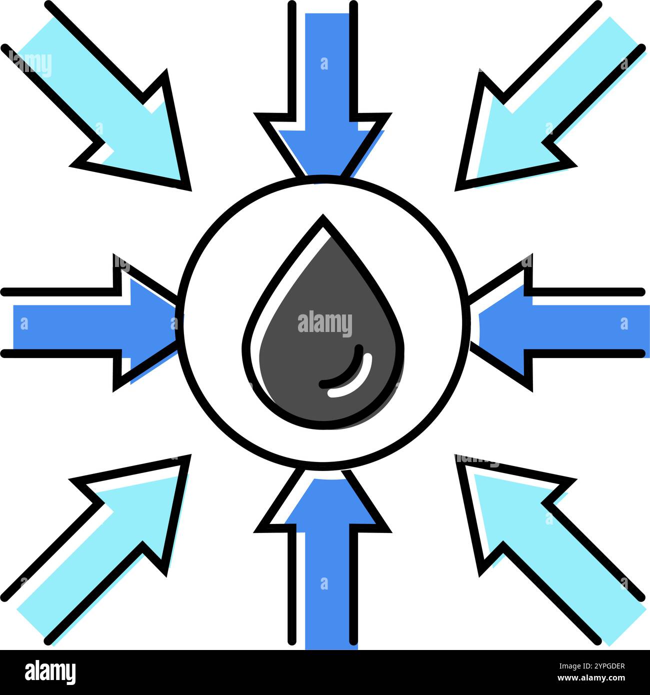export oil industry color icon vector illustration Stock Vector Image ...