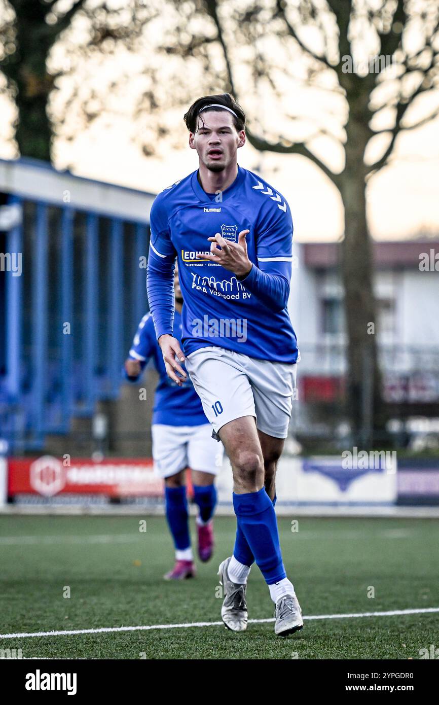 VEENENDAAL, 30-11-2024, Sportpark Panhuis, Dutch second division ...