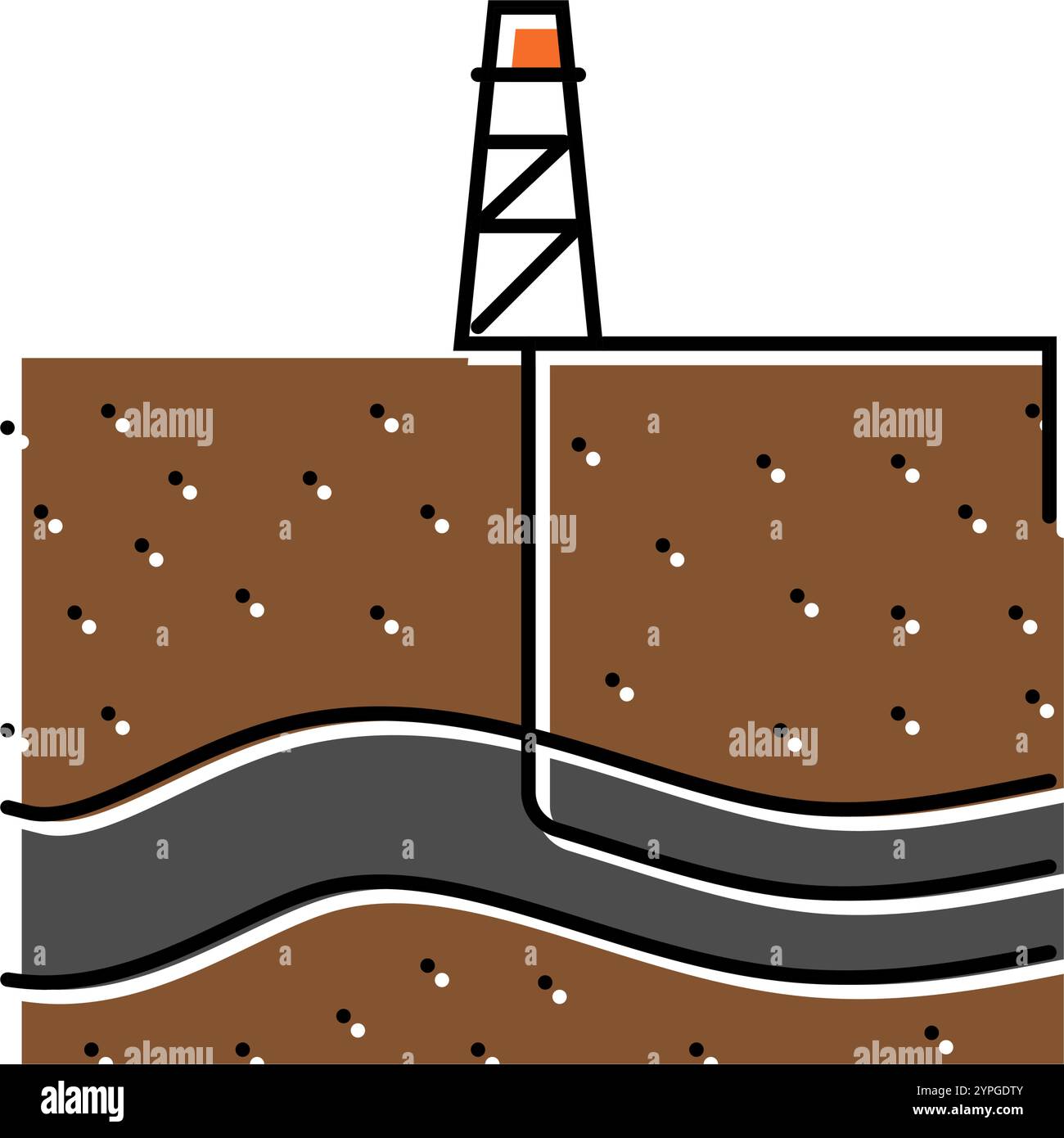 drilling fluids color icon vector illustration Stock Vector Image & Art ...