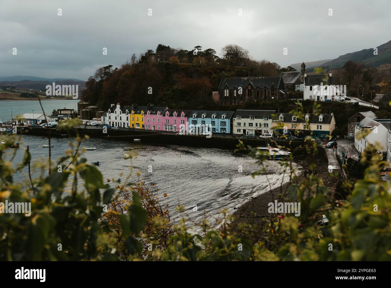 Portree's Harbor, Isle of Skye Stock Photo - Alamy