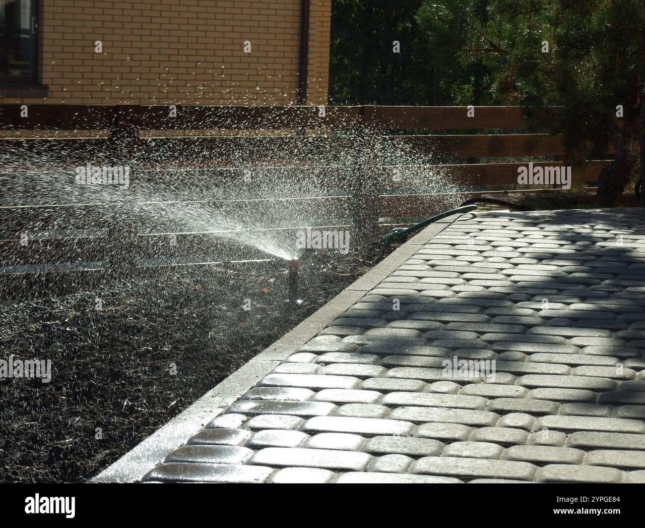 Water spray system create hi-res stock photography and images - Alamy