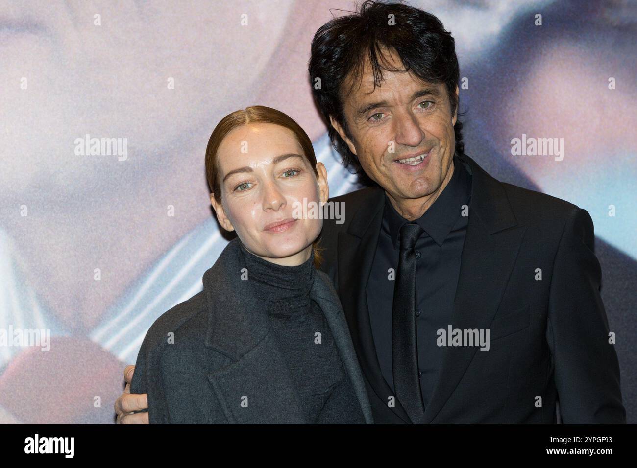 Turin, Italy. 30th Nov, 2024. Italian actress Cristiana Capotondi (left ...