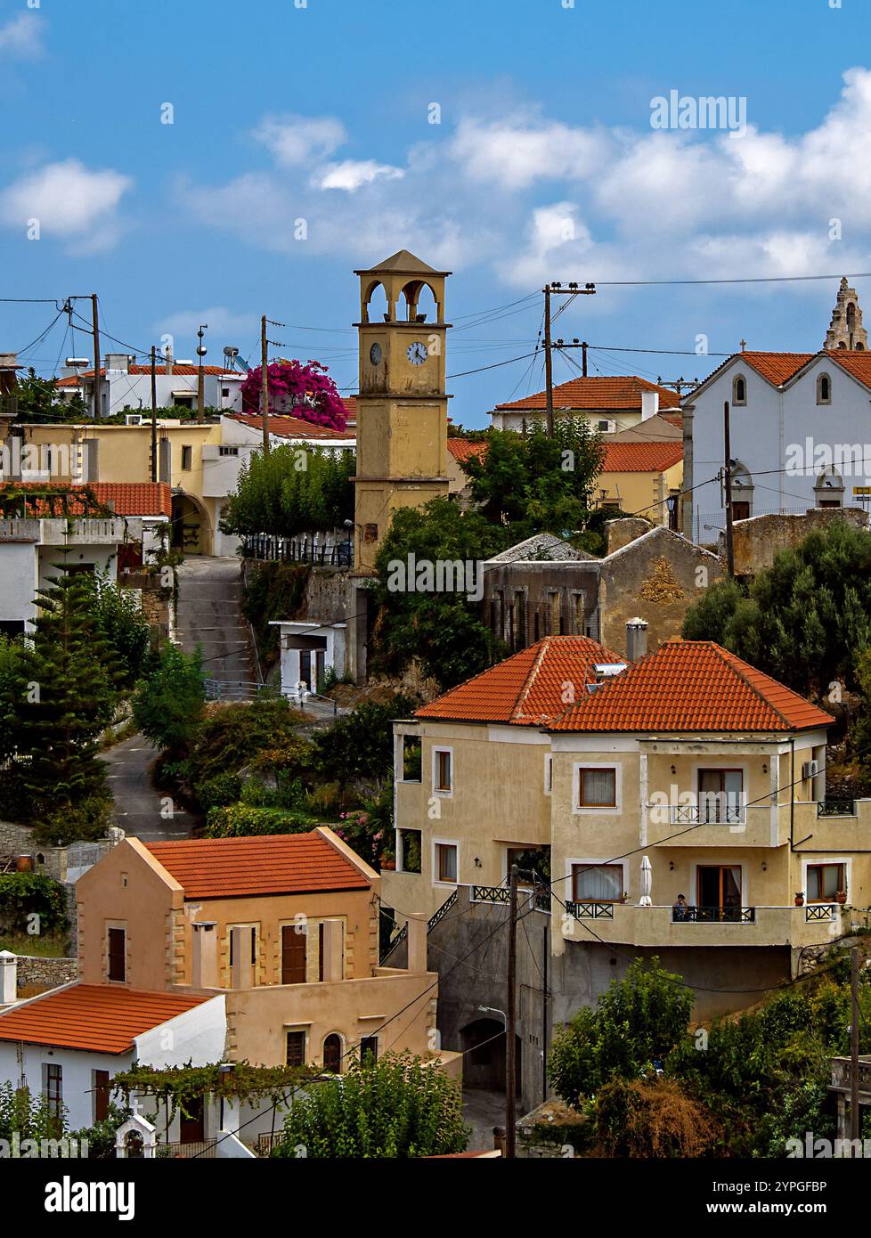 Architecture in the village of Ancient Lappa, close to Rethymno in ...