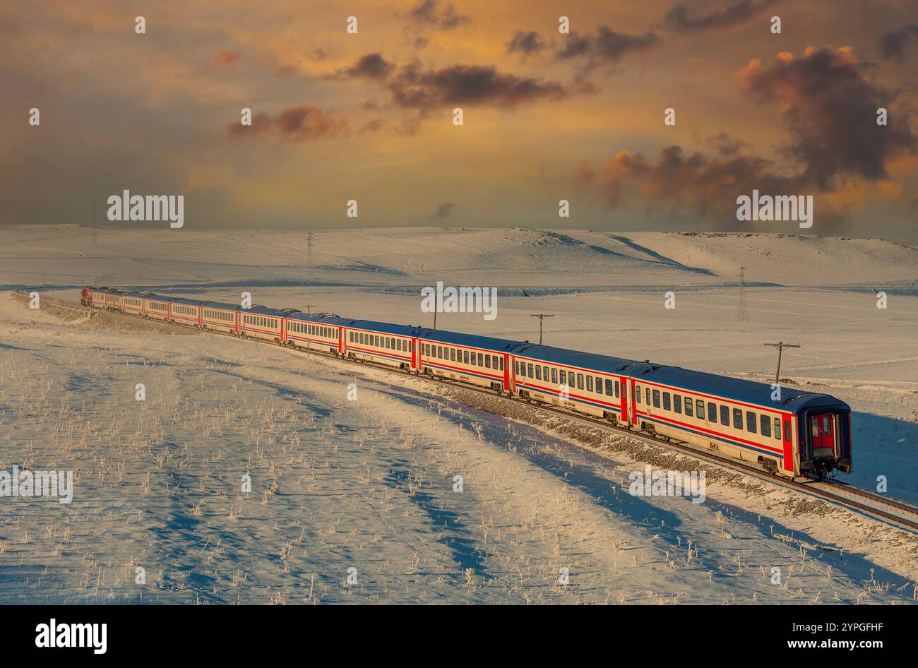Ankara-Kars (Diesel Train) Eastern Express train wagons details ...
