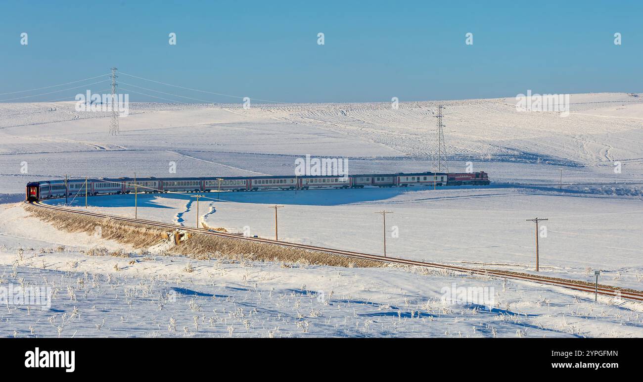Ankara-Kars (Diesel Train) Eastern Express train wagons details ...