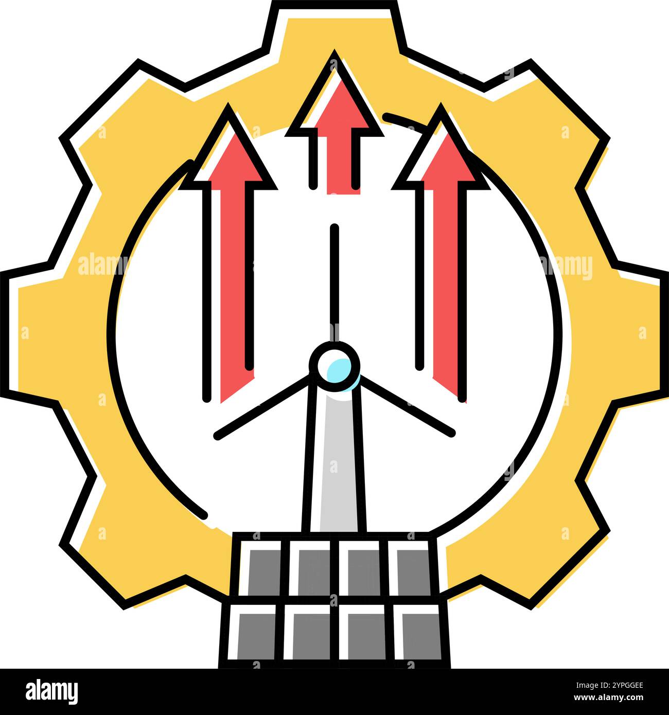 incentivizing innovation color icon vector illustration Stock Vector ...