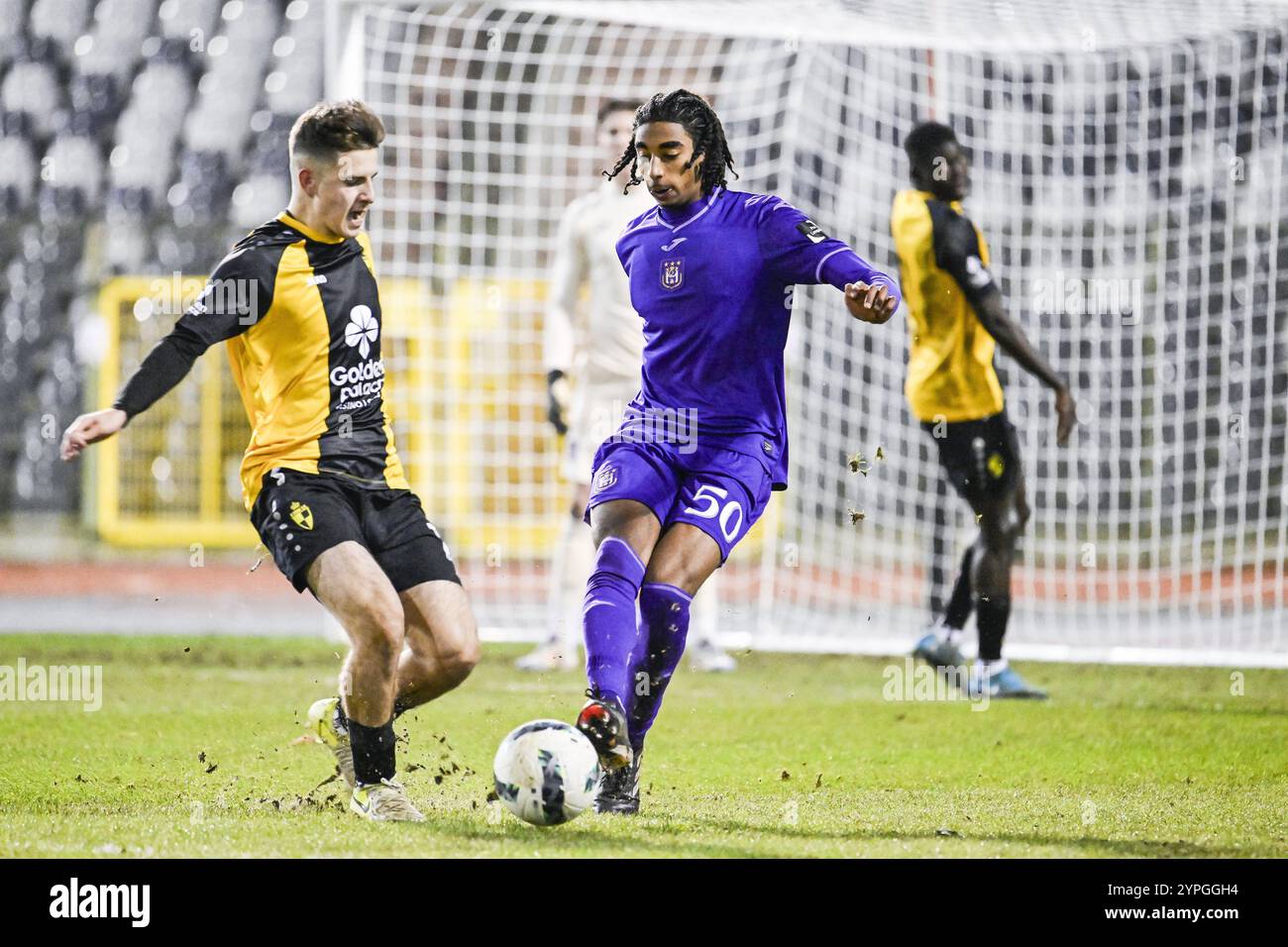 Lierse's Maxim Kireev and RSCA Futures' Barry Houdoussi pictured in ...