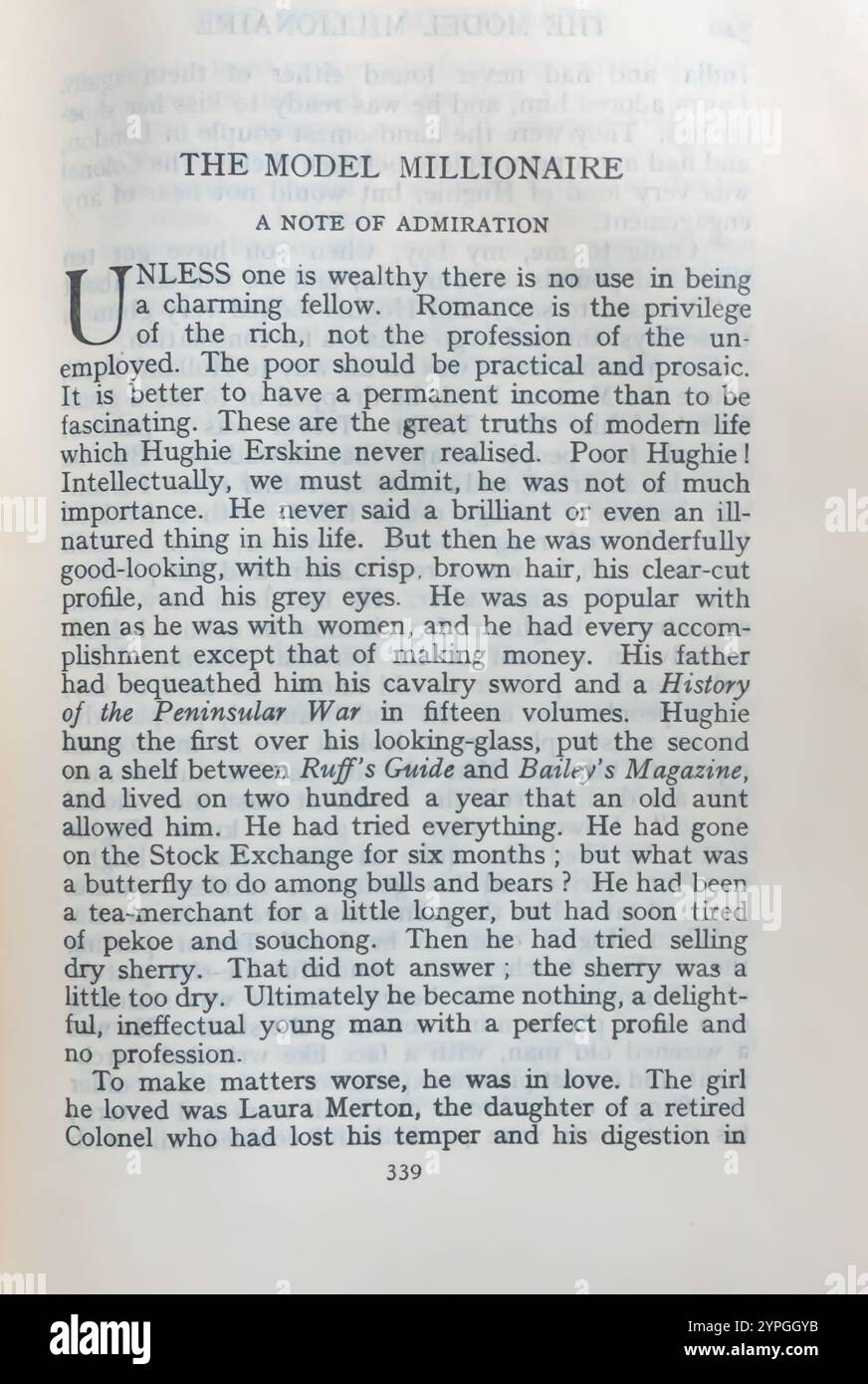 Millionaire and book hi-res stock photography and images - Alamy