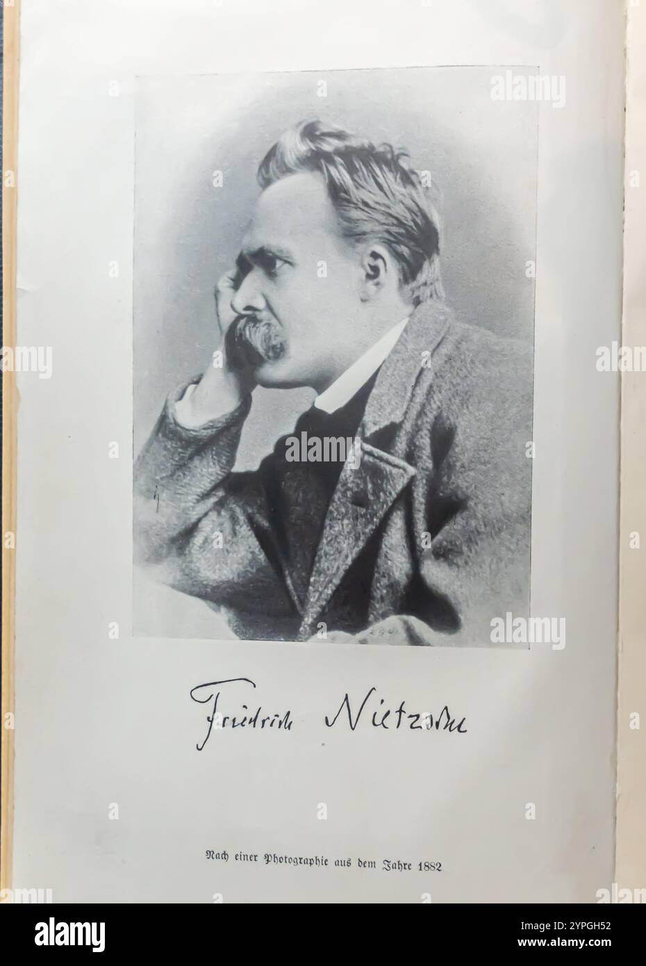 frontispiece - Portrait- Photography of Friedrich Nietzche, 1882 ...