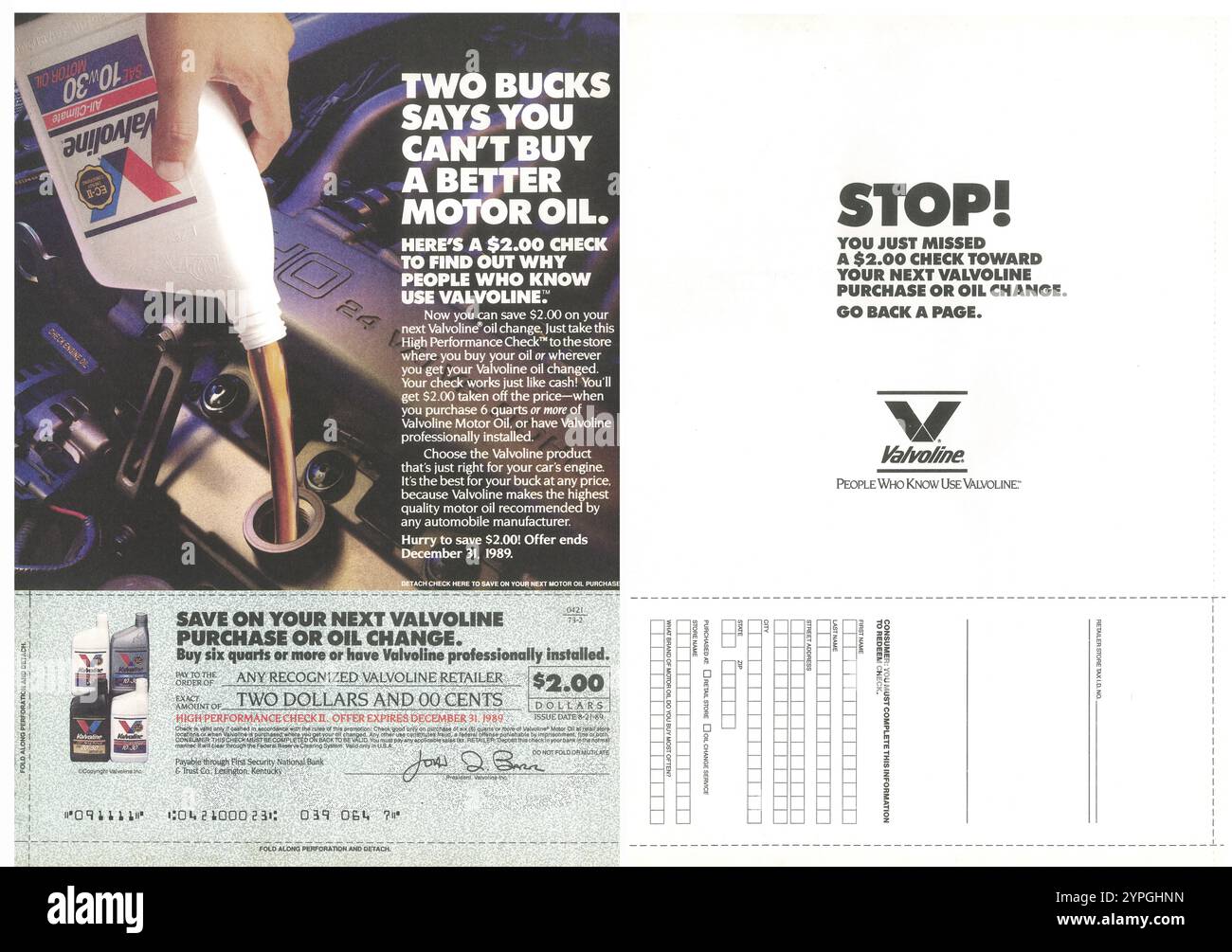 Valvoline hi-res stock photography and images - Alamy