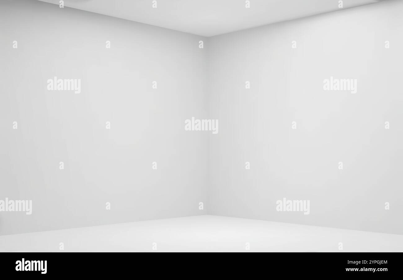Empty light studio corner Stock Vector Images - Alamy