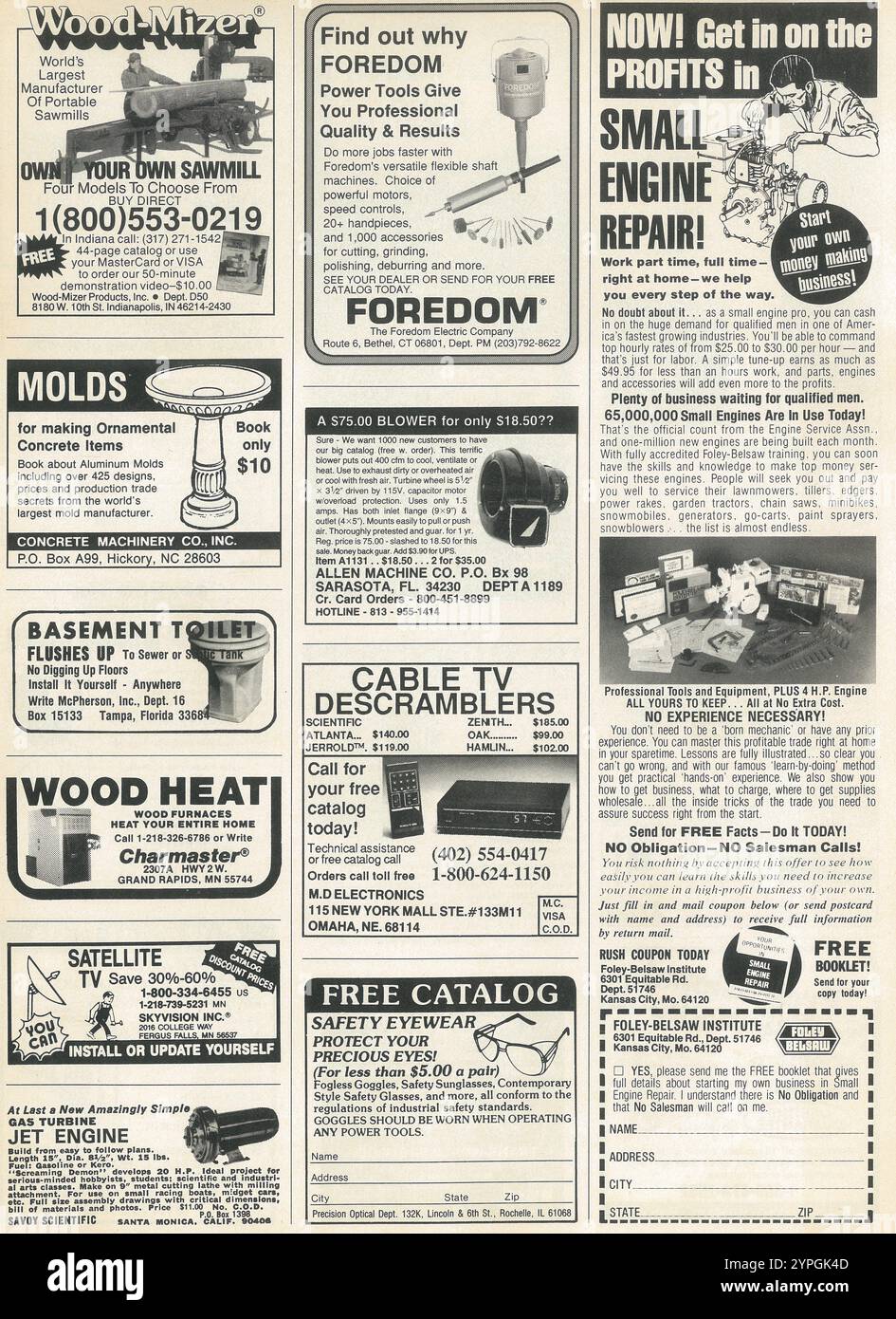Vintage popular mechanics magazine hi-res stock photography and images ...