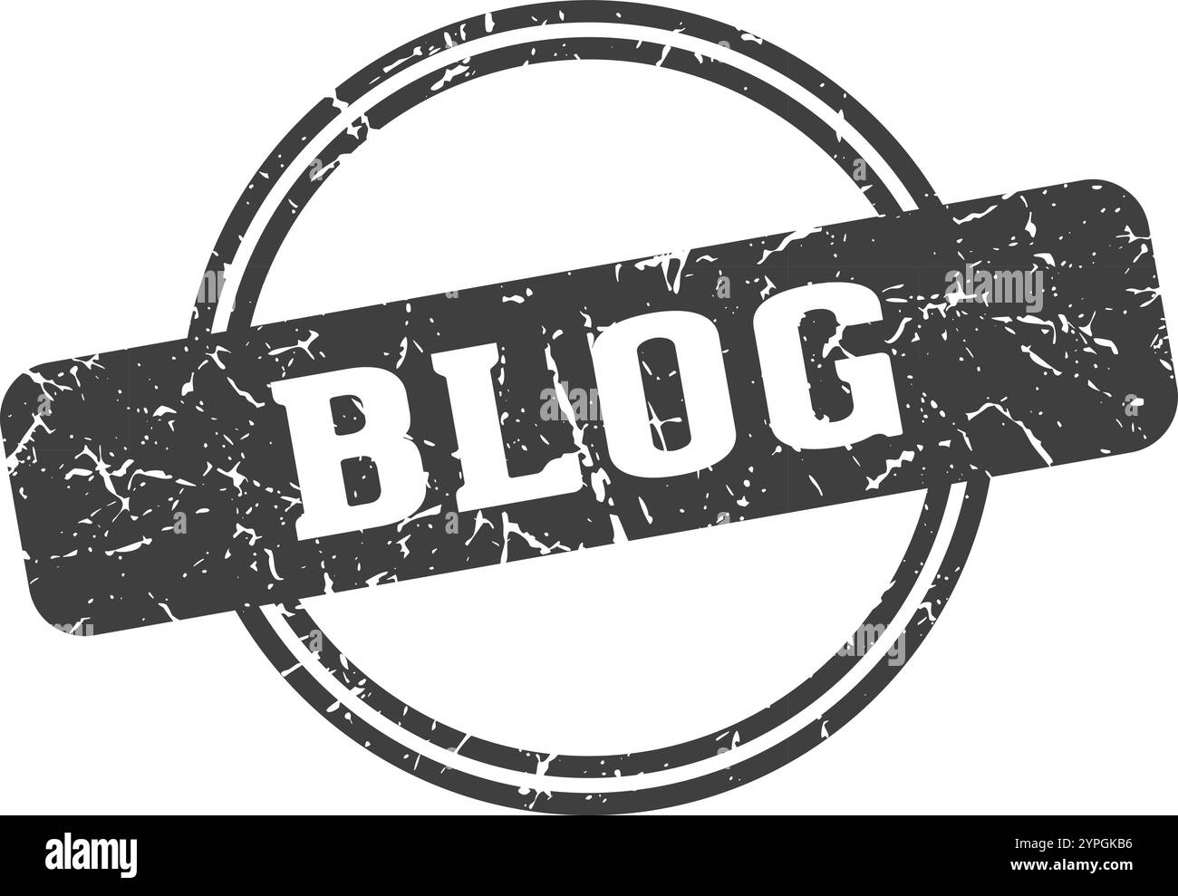 blog round stamp isolated on transparent background. blog stamp Stock ...