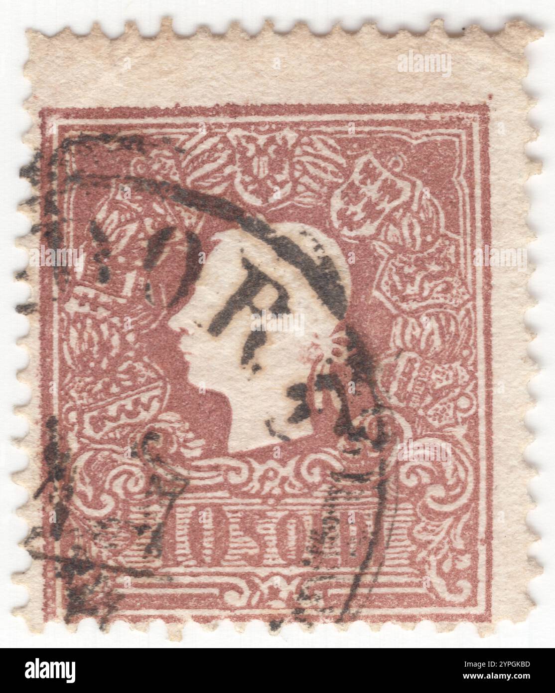 AUSTRIAN ITALY (Lombardy Venetia) — 1859 March 01: 10 soldi brown ...