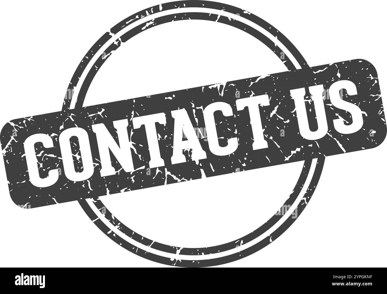 contact us round stamp isolated on transparent background. contact us ...