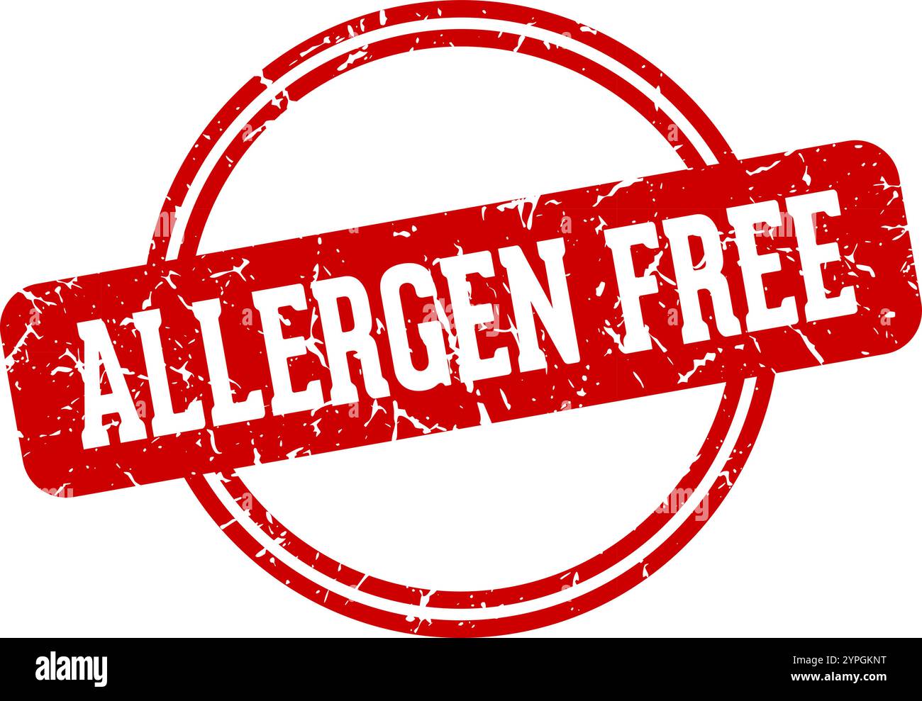 allergen free round stamp isolated on transparent background. allergen ...