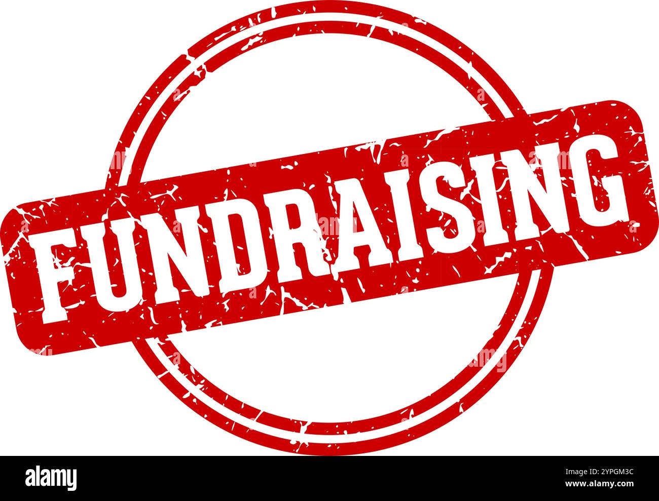 fundraising round stamp isolated on transparent background. fundraising stamp Stock Vector Image ...