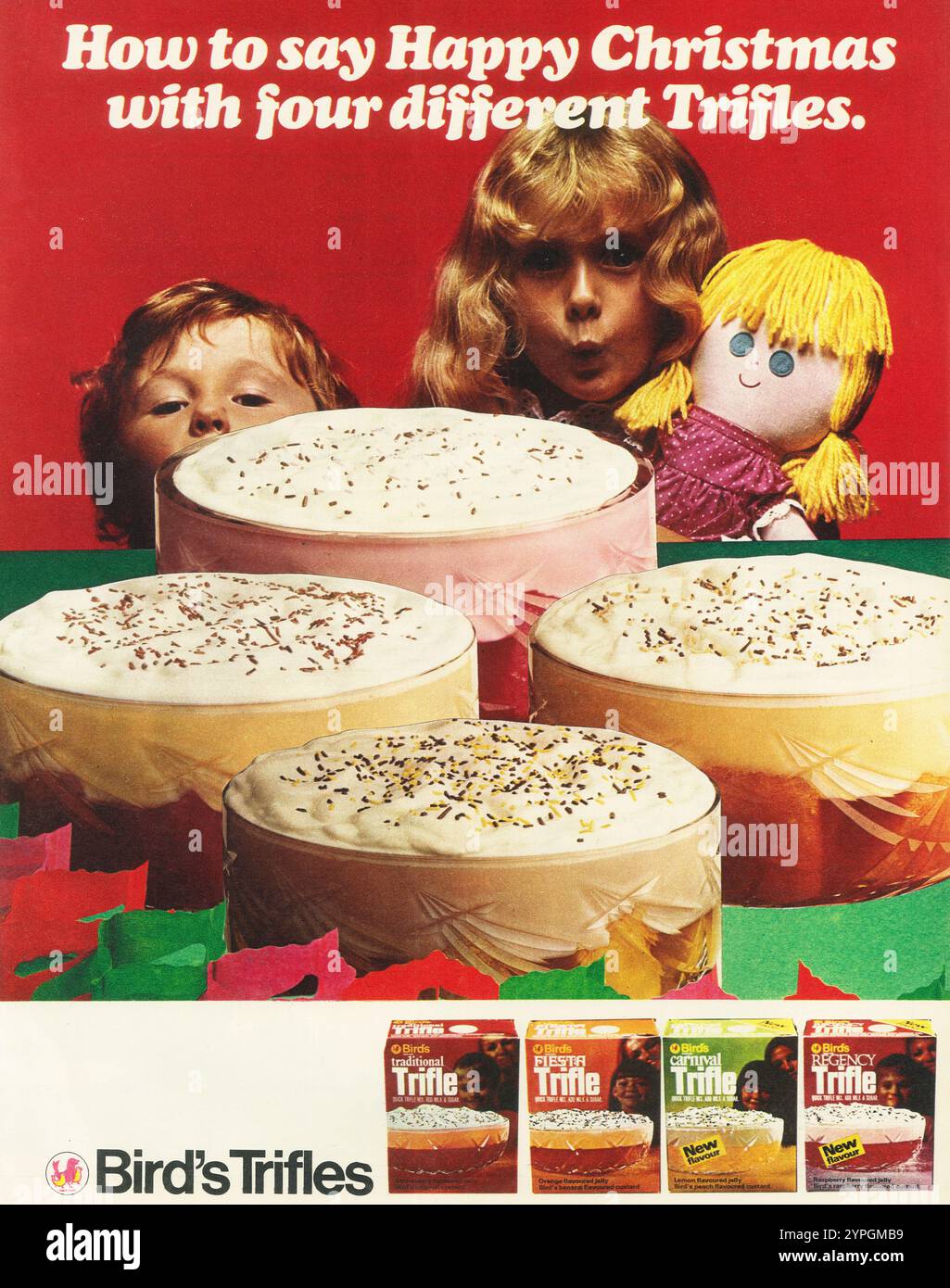 1970s christmas children hi-res stock photography and images - Alamy