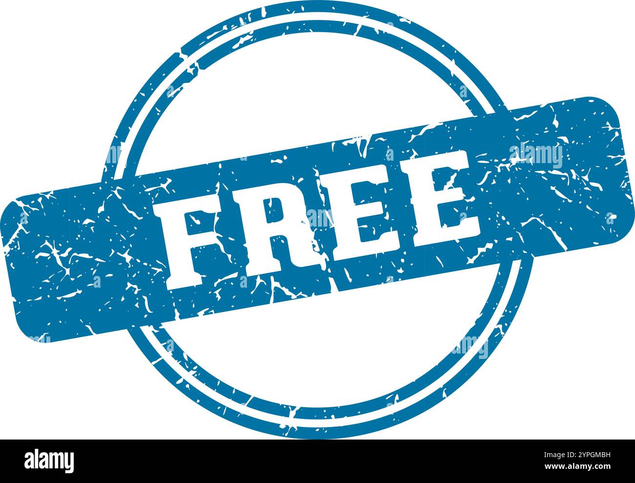 free round stamp isolated on transparent background. free stamp Stock ...