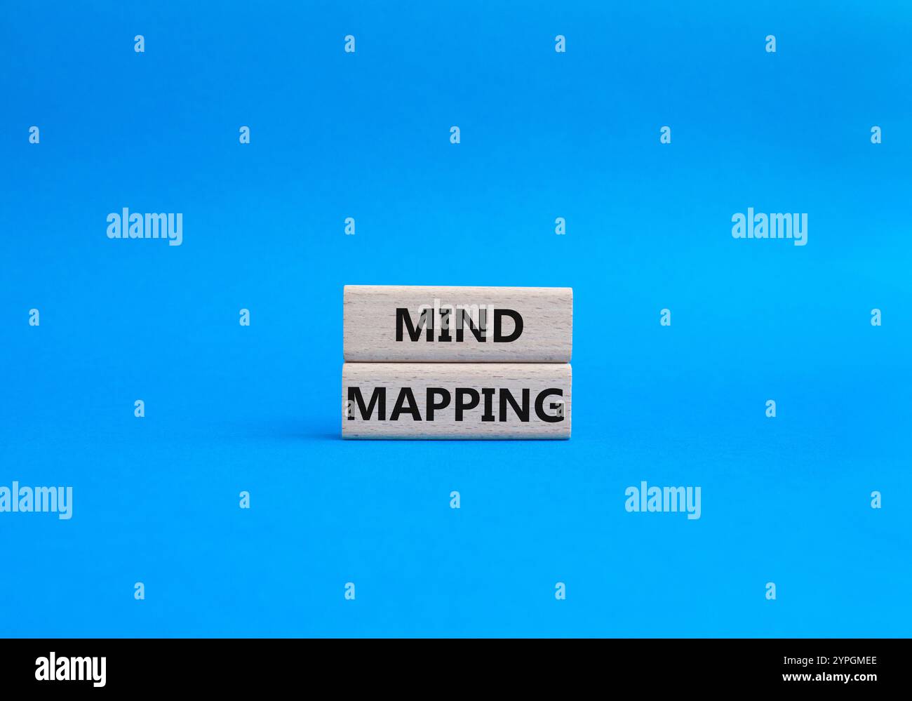 Mind Mapping symbol. Concept word Mind Mapping on wooden blocks ...