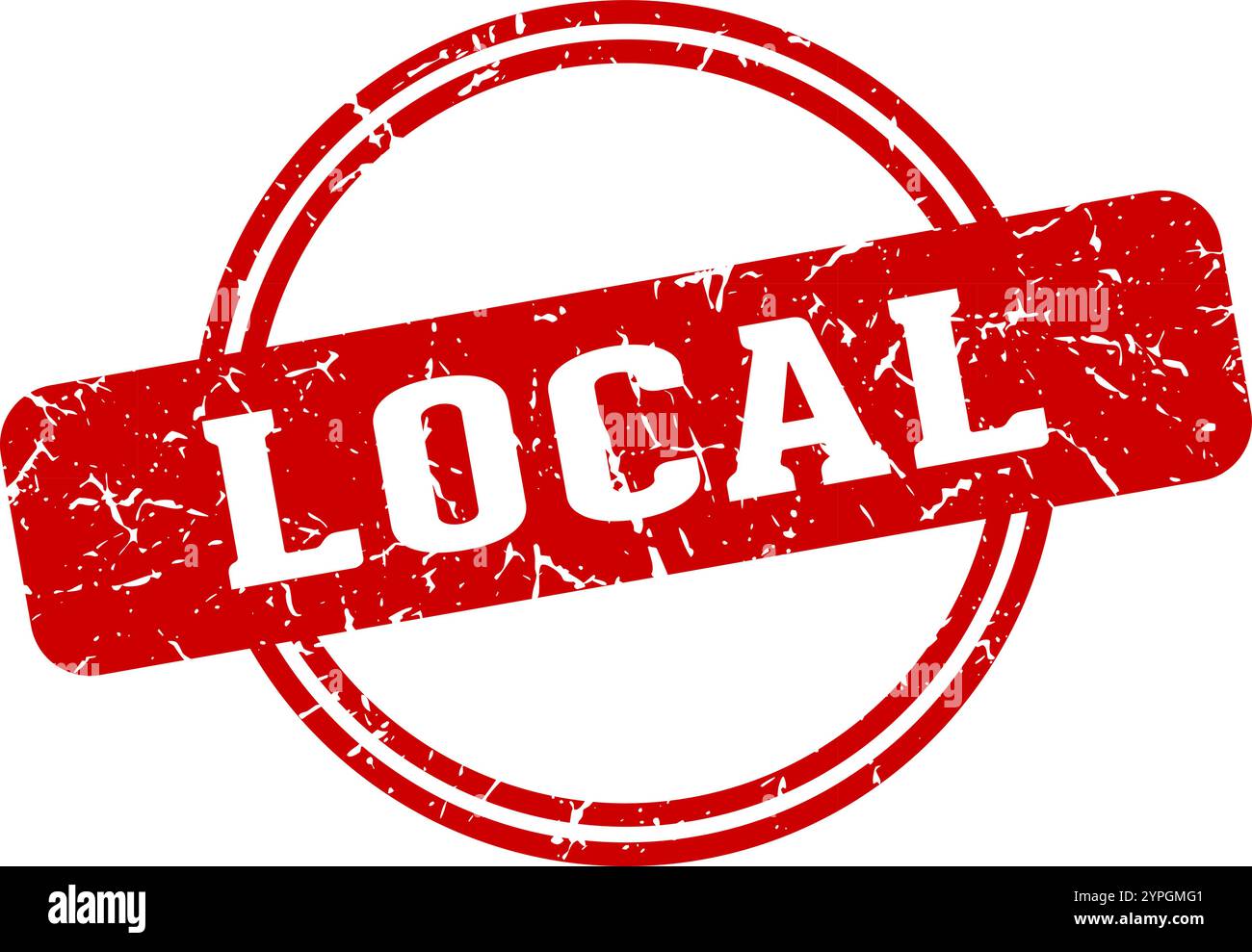 local round stamp isolated on transparent background. local stamp Stock ...