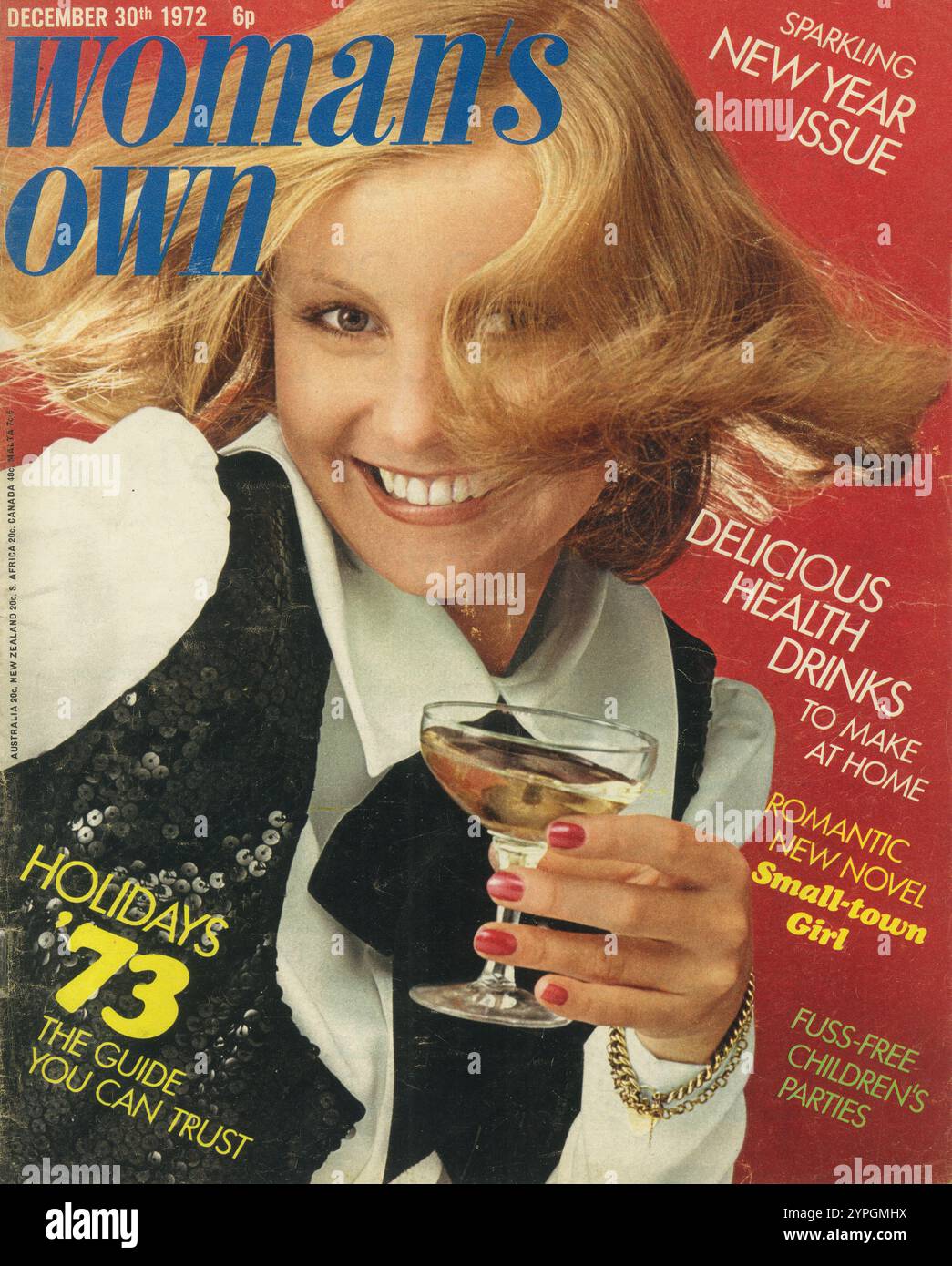 December 30th 1972 Woman's Own magazine cover Stock Photo - Alamy