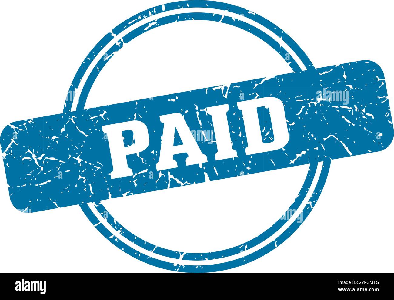 paid round stamp isolated on transparent background. paid stamp Stock ...
