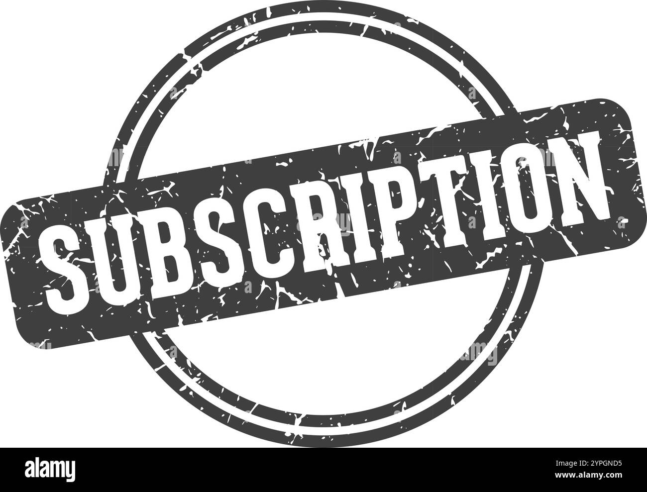 subscription round stamp isolated on transparent background ...