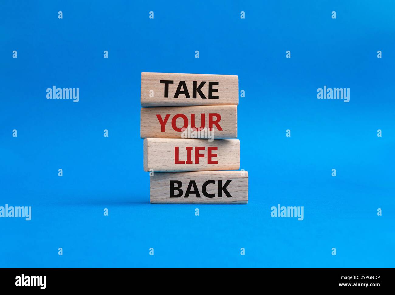 Learn To React Less Symbol Wooden Blocks With Words Learn To React