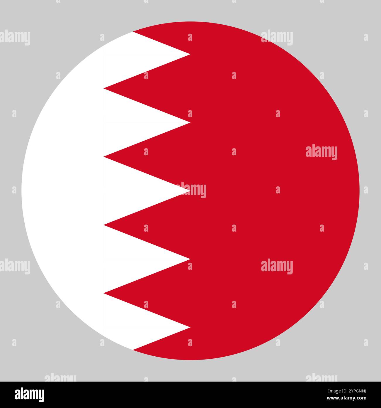 Bahrain flag, circle frame, round icon Stock Vector Image & Art - Alamy